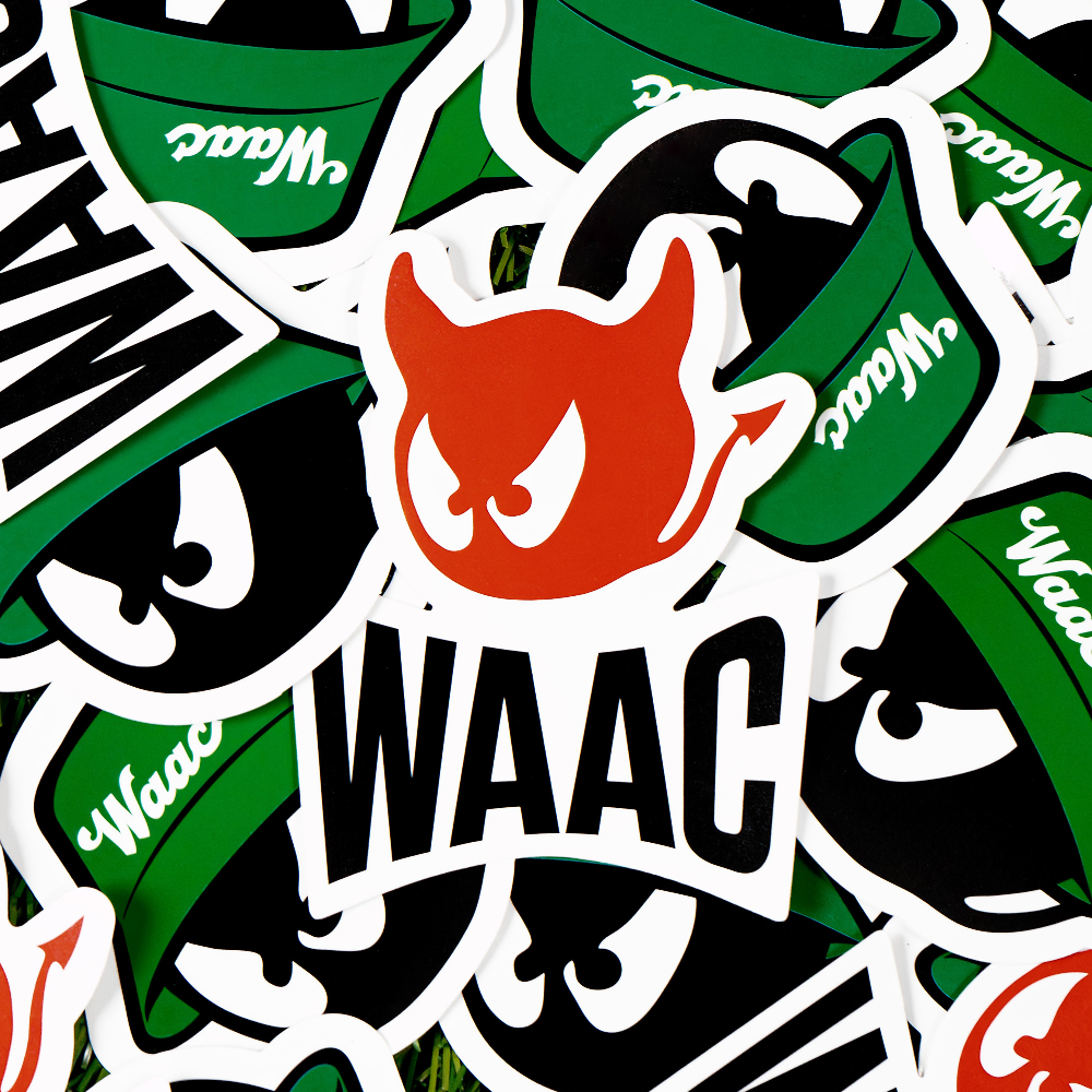 【WAAC SPECIAL NOVELTY CAMPAIGN】数量限定「WAACKY SPECIAL STICKER」2枚セットでプレゼント
