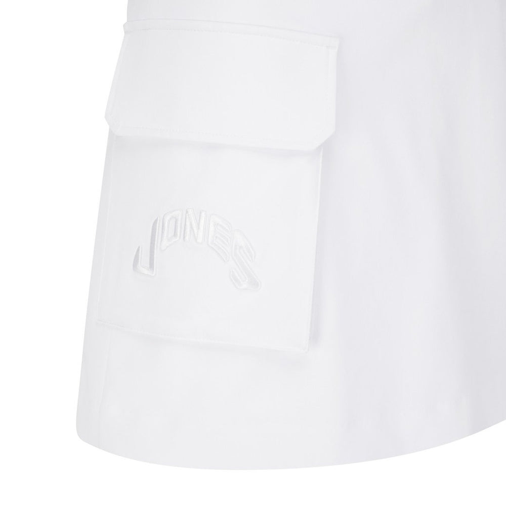 【WAAC X JONES】WOMEN プリーツショートパンツ ホワイト