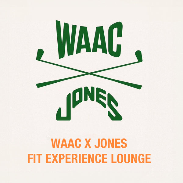 【WAAC JONES／GW特別イベント】原宿でコラボアイテムをフィット＆トライ！購入者特典もご用意。