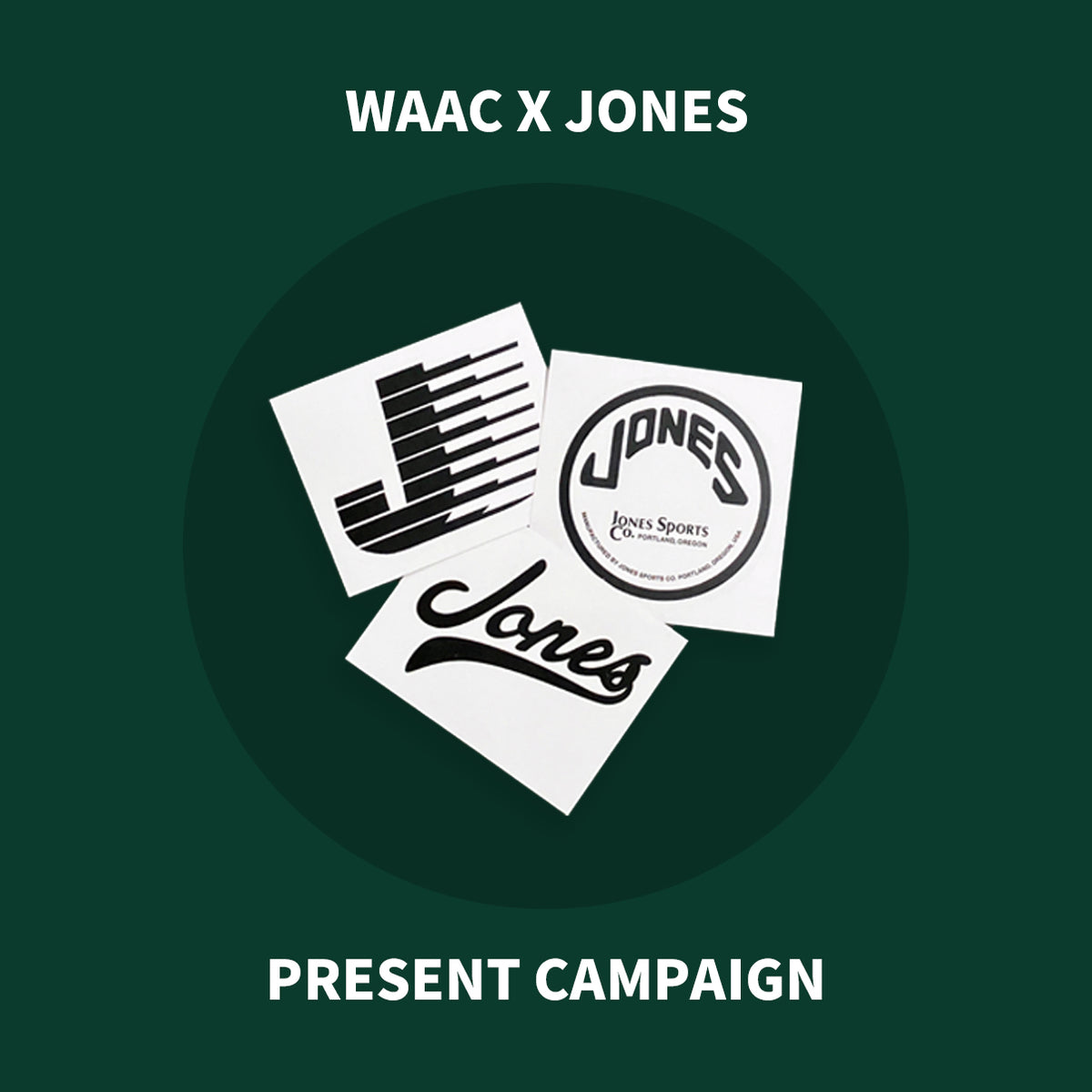 【WAAC X JONES】EXCLUSIVE COLLECTION がオンラインストアで販売開始。話題のHOT ITEMを今すぐGET！